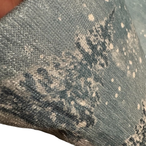 Rachel Zoe | Dining | Rachel Zoe Reindeer Christmas Tree Blue Table ...